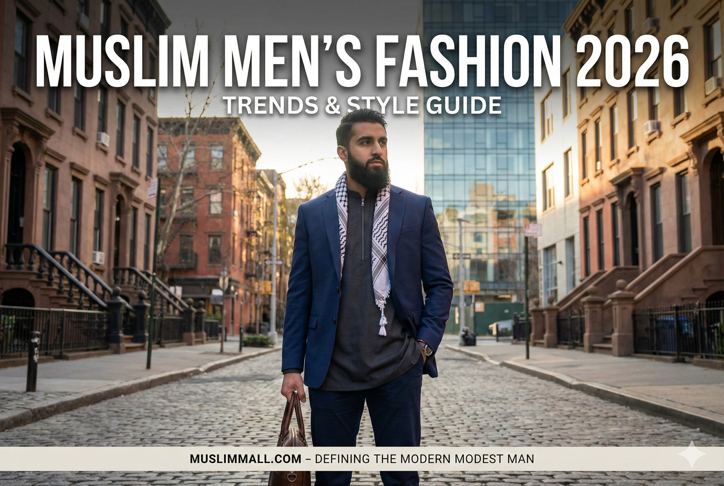 Muslim Men’s Fashion 2026: Trends & Style Guide – Muslim Mall