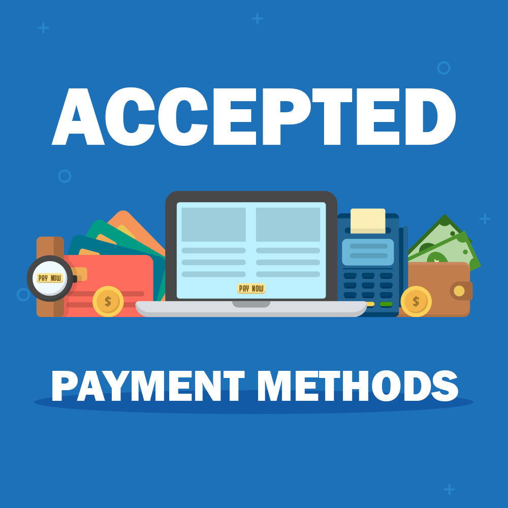Accepted Payment Methods – Muslim Mall